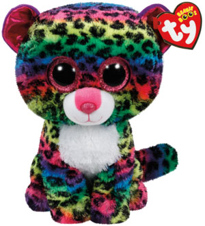 Beanie Boos Dotty (Flerfarvet Leopard) - TY Bamser | GetaTeddy.dk