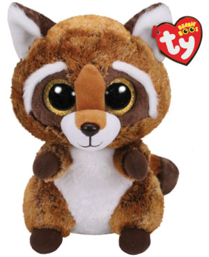 Beanie Boos Rusty (Vaskebjørn) - TY Bamser | GetaTeddy.dk